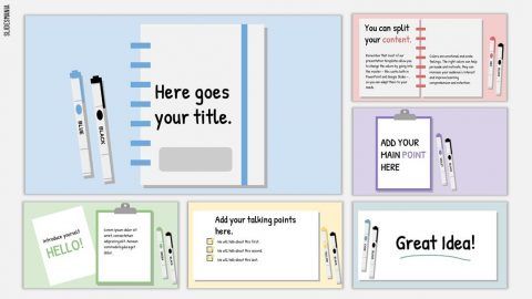Starman Free Space template for Google Slides or PowerPoint - SlidesMania
