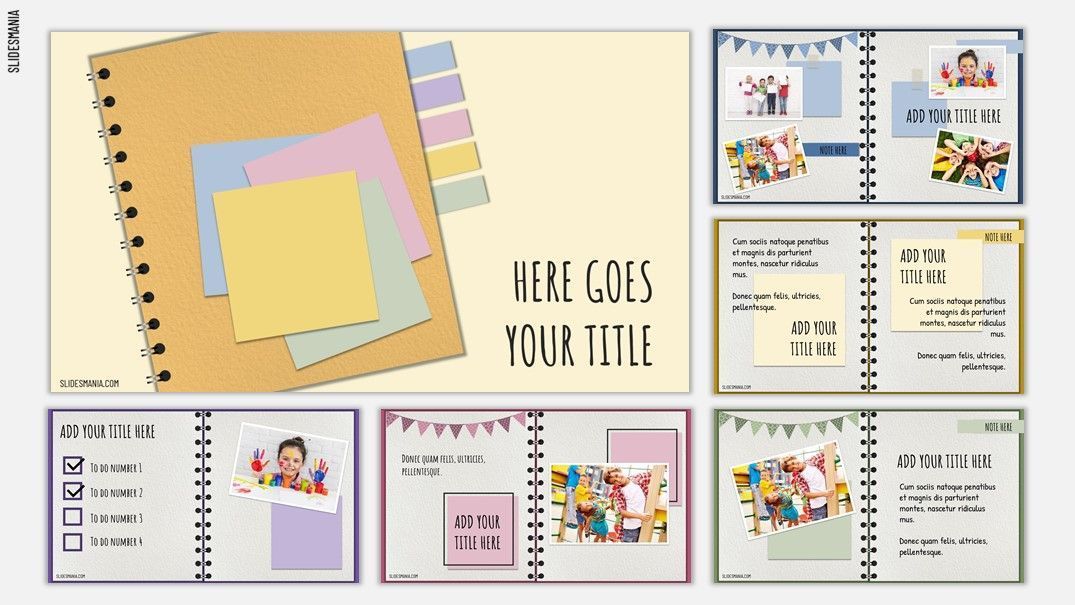 Scrapbook Free Template For Google Slides And PowerPoint SlidesMania