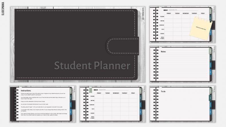 Free Digital Planners & Journals for Google Slides and PowerPoint ...