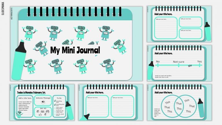Free Digital Notebooks for Google Slides and PowerPoint - SlidesMania