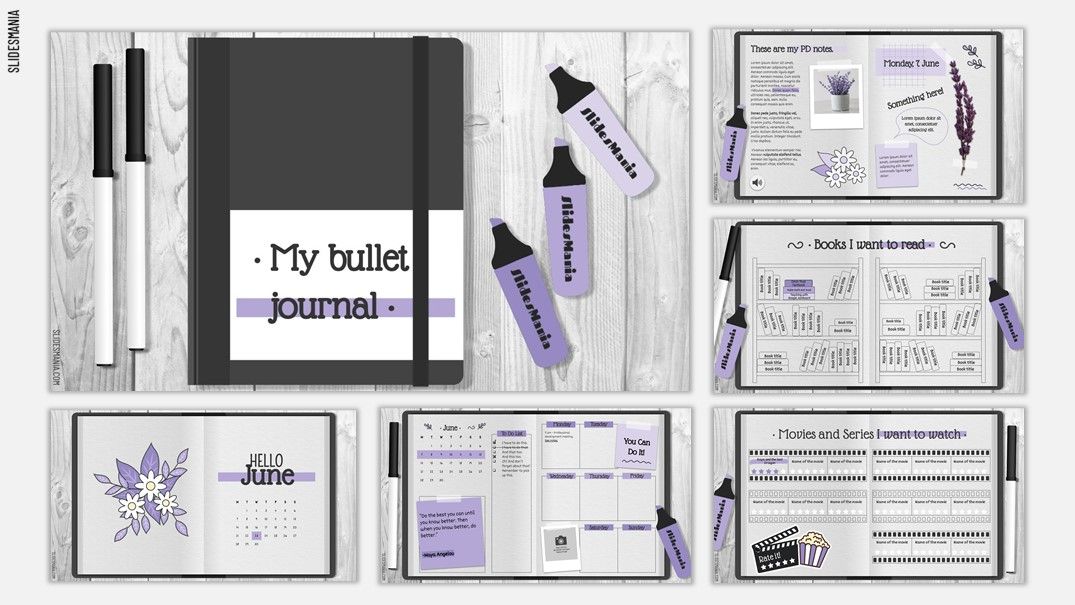 Google Slides Journal Template Free Printable Templates