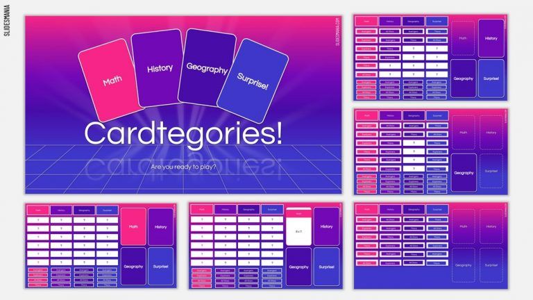 Free customizable templates for Games for Google Slides or PowerPoint ...
