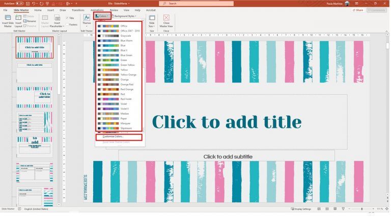 How Do I Change The Theme Colors Step By Step Guide For Google Slides And PPT SlidesMania