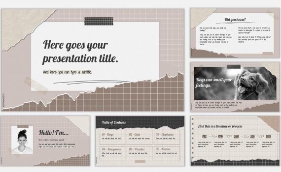 Tattica Cavo Persuasivo Powerpoint Slide Aesthetic Mal Di Testa 