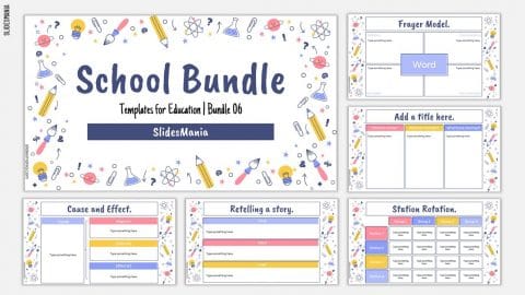 School Bundle 06 | Free education templates for Google Slides & PowerPoint