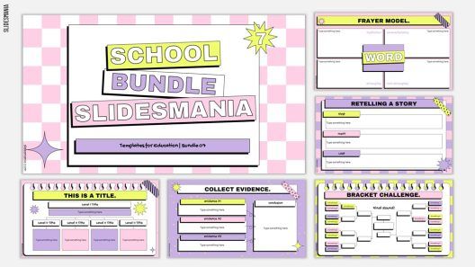 School Bundle 07 | Free education templates for Google Slides & PowerPoint