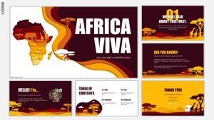 Africa Viva | Free PowerPoint template & Google Slides theme