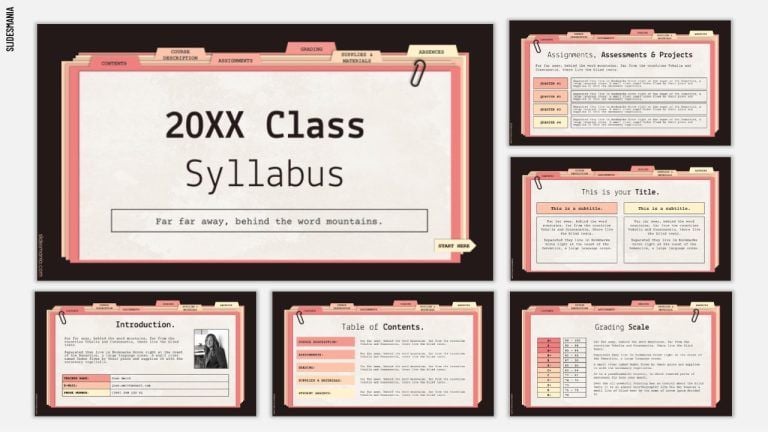 Pink Templates for PowerPoint and Google Slides - SlidesMania