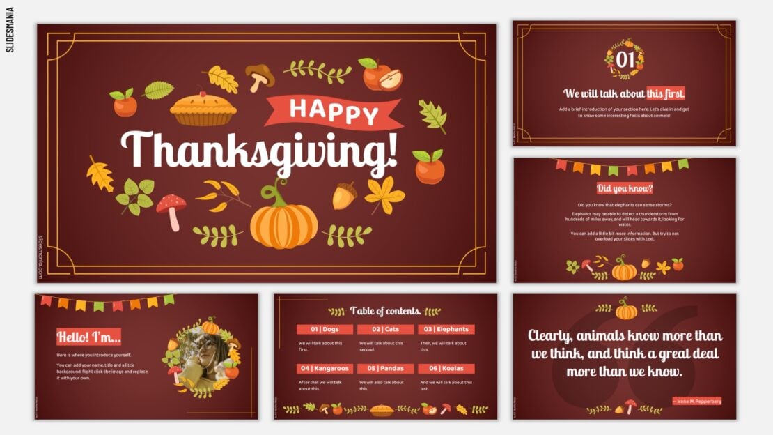 Free Fall Templates for PowerPoint and Google Slides - SlidesMania