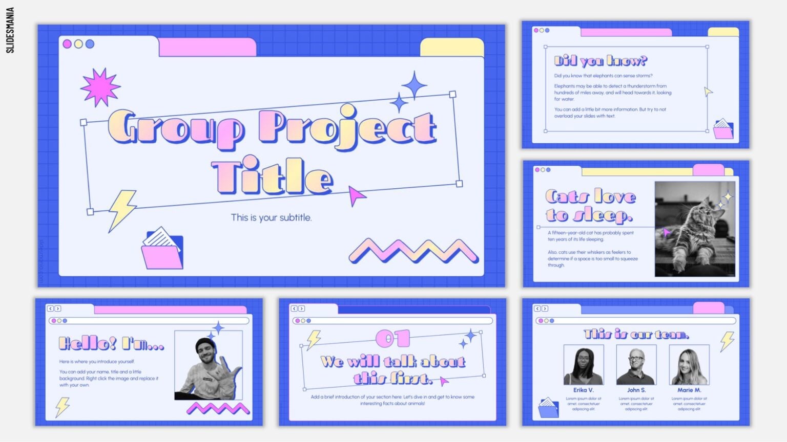 Free Templates in Landscape mode for PowerPoint and Google Slides ...